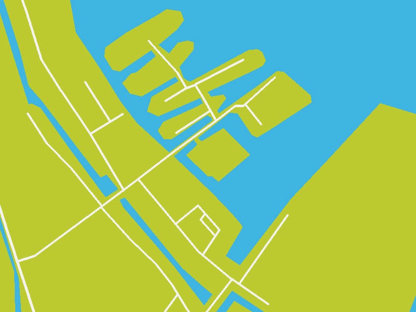 Kaart van Meerstad - meerstad.net